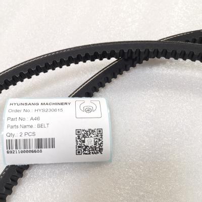 China A46 V Belt For Industrial Agricultural Machinery And Construction Machines for sale