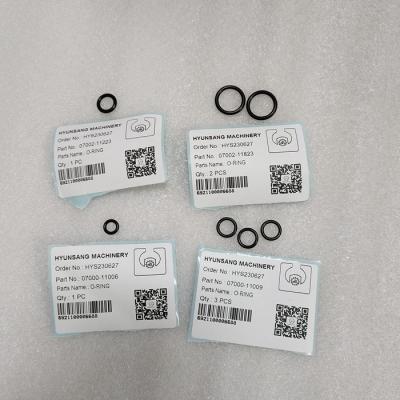 China Hyunsang Parts Excavator Parts O-Ring 07002-11223 07002-11823 07000-11006 07000-11009 for PC220 PC240 PC290 PC300 PC350 for sale