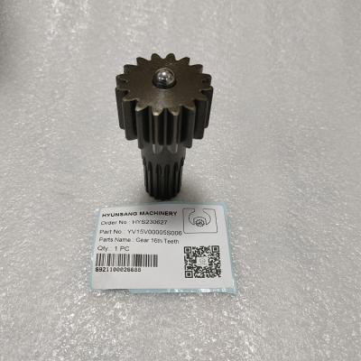 China Hyunsang Parts Excavator Gear 16th Teeth  YV15V00005S006 YX32W00002S211 YB32W00001F1 For SK135SRLC-1E Machinery Parts for sale