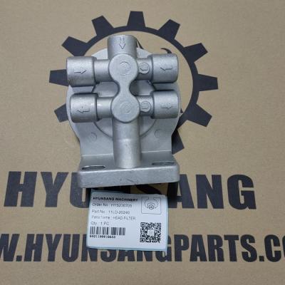 China Hyunsang Parts Excavator Hce Head Filter 11LD-20240 31E3-00670 ZGAQ-01900 For 100D-7 50DE 50DEACE 50DF for sale