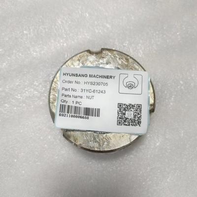 China Hyunsang Parts Construction Machinery Nut Lock 31YC-61243 For R200W7 R210LC7 R210LC7H R210NLC7 for sale