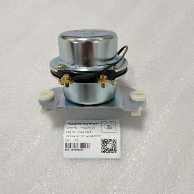 China Hyunsang Parts Excavator Parts Relay Battery 2544-9024 25449024 0808830000 For DD80 DL160 DL200 for sale