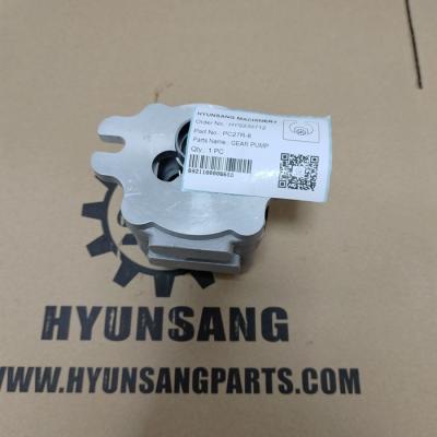 China Hyunsang Parts Gear Pump Assy 705-45-01270 For PC25R-8 PC27R-8 Excavator for sale
