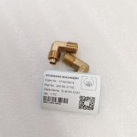 China Hydraulic Elbow Assy 203-60-31100 2036031100 22E-60-11120 For PC130 PC138 PC160 for sale