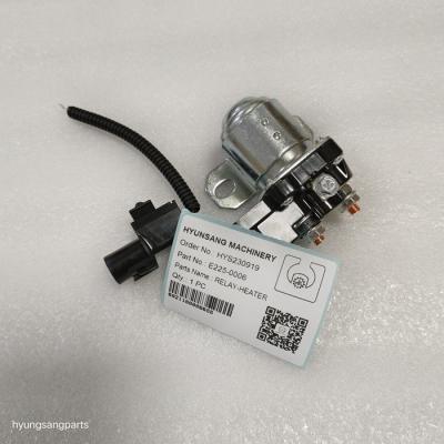 China Excavator Parts Heater Relay E225-0006 E225-0004 For R210NLC7 R250LC7 R290LC7 R305LC7 R320LC7 for sale