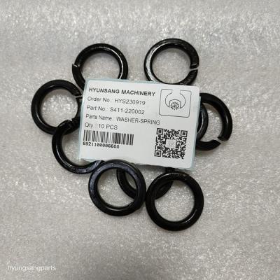 China Excavator Parts Spring Washer S411-220002 For R250LC7 R290LC7 R320LC7 for sale