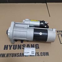 China Hyunsang Crawler Excavator EC290 Engine Parts Starter Motor With Good Quality for sale