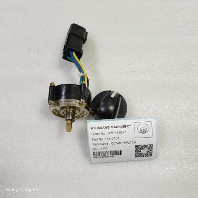 China High Quality Construction Machinery Parts Rotary Switch 106-0107 Fit For 315B L 315C 315D L 317B LN for sale