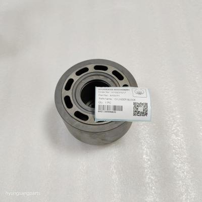 China Hyunsang Excavator Spare Parts Cylinder Block A10V71 A10V45 A10V16 for sale