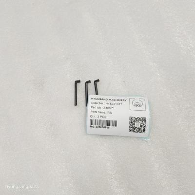 China Hyunsang Excavator Spare Parts Pin A10V71 A10VG40 A10V074 A10VO71-DFLR for sale