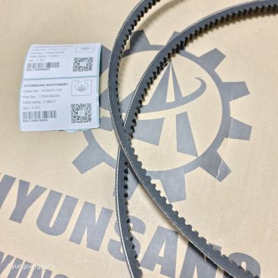 China Hyunsang Excavator Spare Parts V Belt 11N6-90250 11N690250 For R200W7 R200W7A R210LC7A for sale