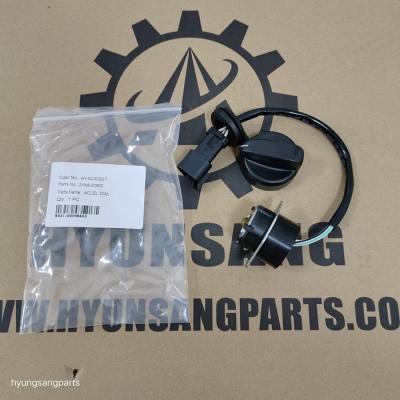 China Hyunsang Excavator Spare Parts Accel Dial 21N8-20902 21N820902 For R200W7 R160LC7 R180LC7 R210LC7 R210LC7H for sale