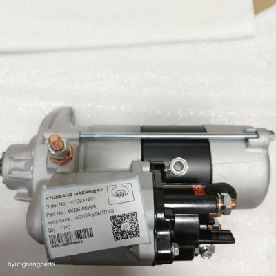 China Crawler Excavator Parts Starter Motor XKDE-00788 XKDE00788 For R300LC9S R330LC9S for sale