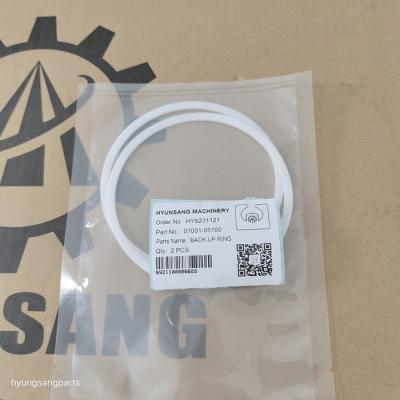 China Hyunsang Excavator Spare Parts Back Up Ring 07001-05100 0700105100 For PC300HD PC300LL PC300SC for sale