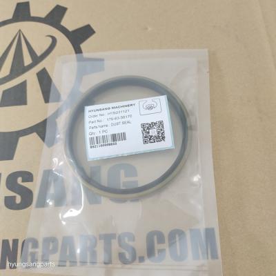 China Hyunsang Excavator Spare Parts Dust Seal 176-63-56170 1766356170 For WA250PZ WA320PT WA350 for sale