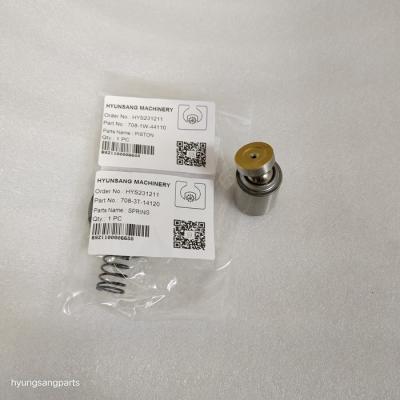 China Hyunsang Piston 708-1W-44110 7081W44110 And Spring 708-3T-14120 7083T14120 For WA380 for sale