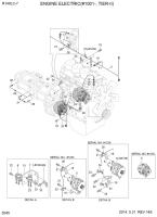 China Crawler Excavator Parts Alternator 21Q6-41000 21Q6-42501 For R140LC-7 R250LC7 for sale
