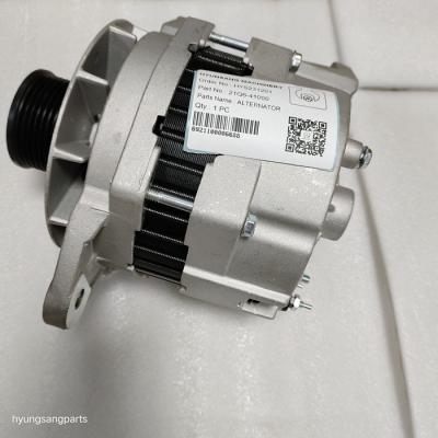 China Crawler Excavator Parts Alternator 21Q6-41000 21Q6-42501 For R140LC-7 R250LC7 for sale