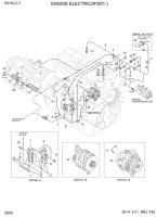 China Excavator Engine Parts Alternator 21Q6-42001 21Q6-42000 For R210LC7 R250LC9 for sale