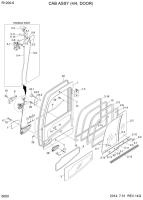 China Excavator Spare Parts Handle Assy 71Q6-02121 For R250LC9 R360LC9 R380LC9SH for sale
