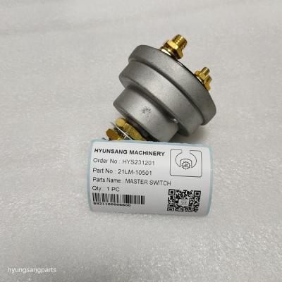 China Excavator Master Switch 21LM-10501 21MH-00670 For R250LC7 R180LC9S for sale