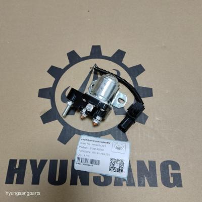 China Excavator Heater Relay 21N8-42050 21E5-0003 For R220LC9A R330LC9A for sale