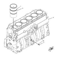China Hyunsang Cylinder Liner 190-3562 1903562 For 330C Excavator C9 Engine for sale