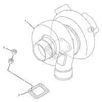 China Excavator Engine Parts Turbo 287-0049 2870049 310-9617 3109617 For 320D 323D for sale