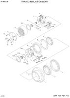 China Excavator Parts Coupling XKAQ-00225 For R180LC7 R250LC9 R260LC9S for sale