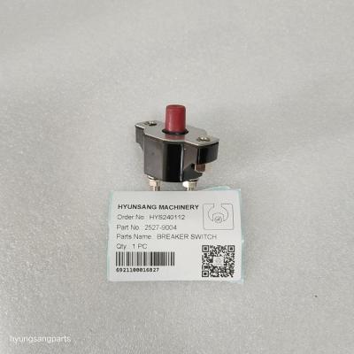 China Heavy Equipment Parts Breaker Switch 2527-9004 25279004 78511360 25279004 For DX225 for sale