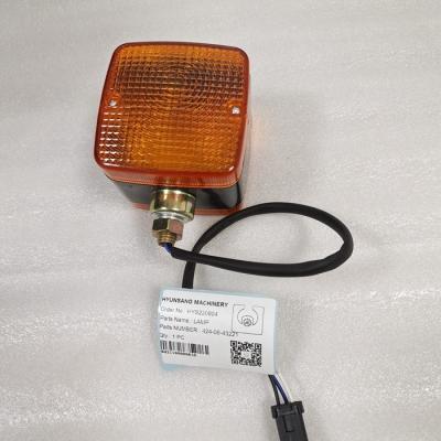 China Wheel Loader Lamp 424-06-43221 4240643221 For WA100M WA1200 WA150 WA200 for sale