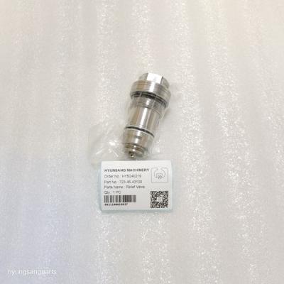 China Relief Valve 723-46-43100 7234643100 702-13-21900 709-23-12502 6127-21-5620 For PC240 PC270 for sale