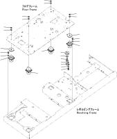 China Excavator Parts Cushion 20Y-53-13121 20Y5313121 20Y-53-13113 20Y5313113 For PC190 PC200 for sale
