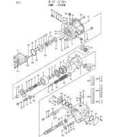 China Hyunsang Excavator Parts Gear Pump 0654104 0768218 4207627 For EX40U for sale