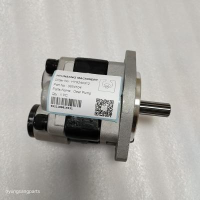 China Hyunsang Excavator Parts Gear Pump 0654104 0768218 4207627 For EX40U for sale