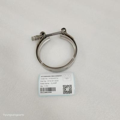 China Engine Parts Clamp 6732-81-8220 6732818220 For PC200 PC220 WA180 WA320 for sale
