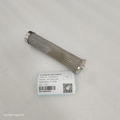 China Excavator Parts Filter 207-60-61250  2076061250 For PC300 PC350 PC400 PC450 for sale