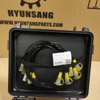 China Hyunsang Hydraulic Pressure Gauge Test Kit With 5 Gauges 5 Test Hoses for sale
