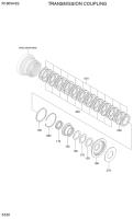 China Excavator Spare Parts Disc Clutch ZGAQ-02025 For R180W9S R210W-9 for sale