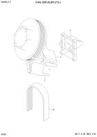 China Hyunsang Excavator Parts Fan Hub 3103513 For ISM11 QSM11 Diesel Engine for sale