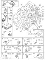 China Excavator Engine Starter 8980703211 8-98070-321-1 8980540630 For ZX170W-3 for sale