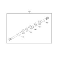 China Wheel Excavator Parts Shaft-Universal ZGAQ-02895 For R140W9 HW140 for sale