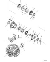 China Wheel Loader Parts Sleeve 421-23-33170 4212333170 For WA430 WA450 for sale