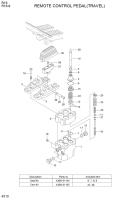 China Excavator Spare Parts Travel Pedal 31MH-20030 For R16-9 R17Z-9A for sale