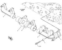 China Excavator Parts Exhaust Manifold 161-3398 1613398 For E330C E330D E336D for sale