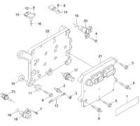 China Engine Oil Pressure Sensor 4921517 4076493 4921322 4921745 2872277 for sale