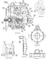 China Barrel As 173-3496 1733496 Block and Valve Plate For Excavator E320C E320D for sale