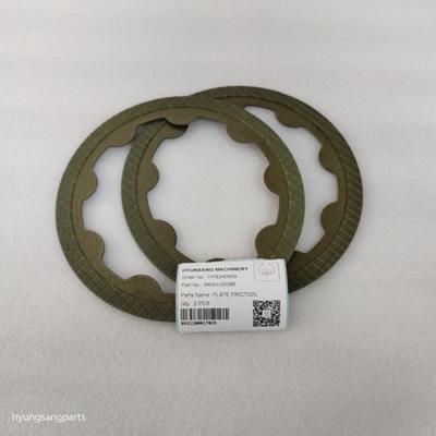 China Plate Friction XKAH-00086 XKAH00086 XKAH-00087 For R140LC-7 R160LC7A R210LC7 for sale