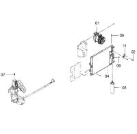 China Excavator Parts Compressor 4621589 4719131 4456130 For ZX120-3 ZX130-3 for sale