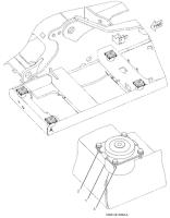 China Excavator Mounting GP 235-8862 2358862 For 318D L 320D L 324D L for sale
